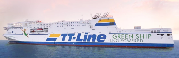독일 페리선사 TT-Line, LNG추진식 RoPax 페리 선박 대 선박 벙커링 작업 성공리 완료
