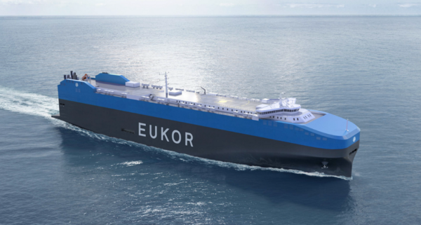 Eukor, 메탄올 D/F PCTC 6척 인도